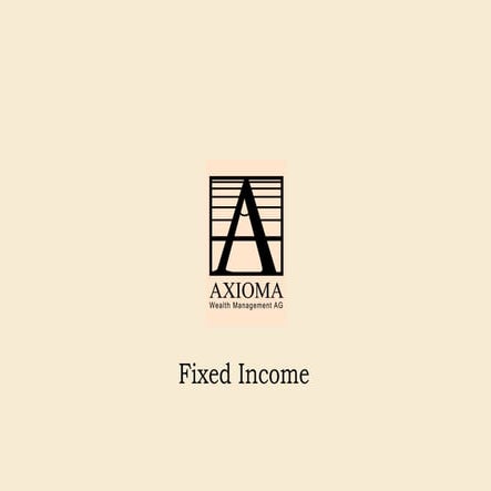 Fixed Income | PPT