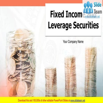 Fixed Income And Leverage Securities PowerPoint Presentation Slides | PDF