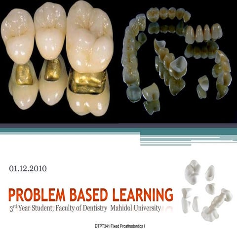 Fixed prosth problem based learning | PDF