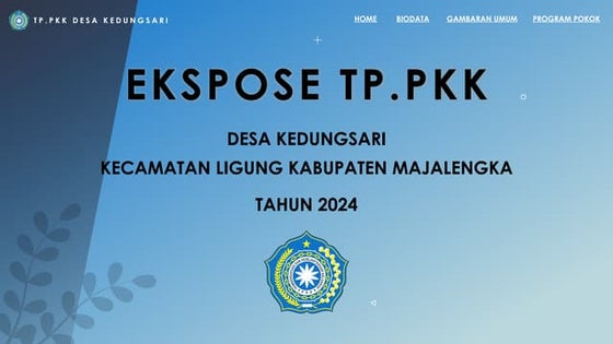 Contoh laporan pelaksanaan kegiatan 10 program pokok pkk | PDF