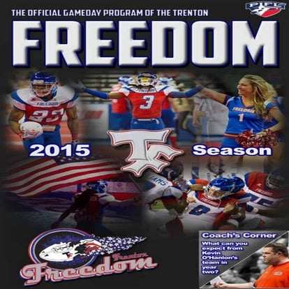 Trenton Freedom 2015 Gameday Media Guide | PDF