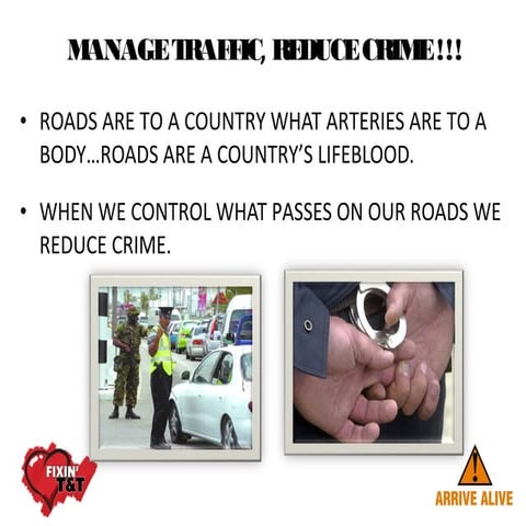Traffic patrol operation | PPTX