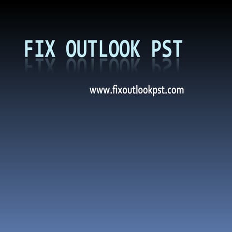 2 Solutions to Fix Scanpst Error "An unexpected error prevented access ...