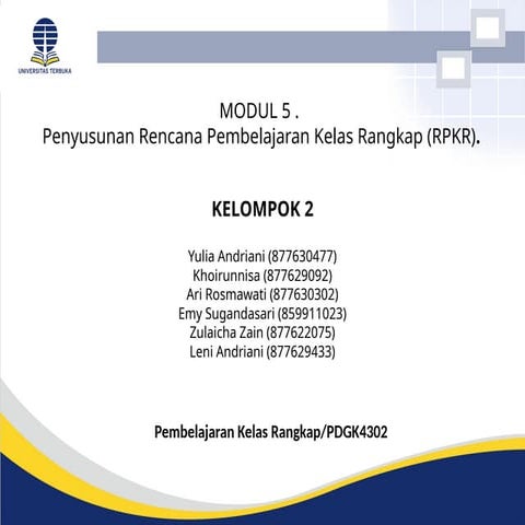 Pembelajaran Kelas Rangkap MODUL 5 KELOMPOK 2.pptx