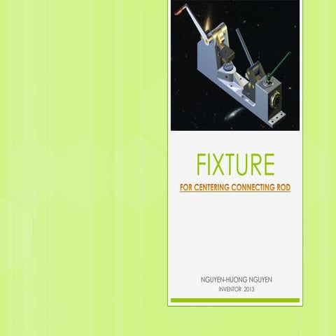 Fixture for centering connecting rod | PDF