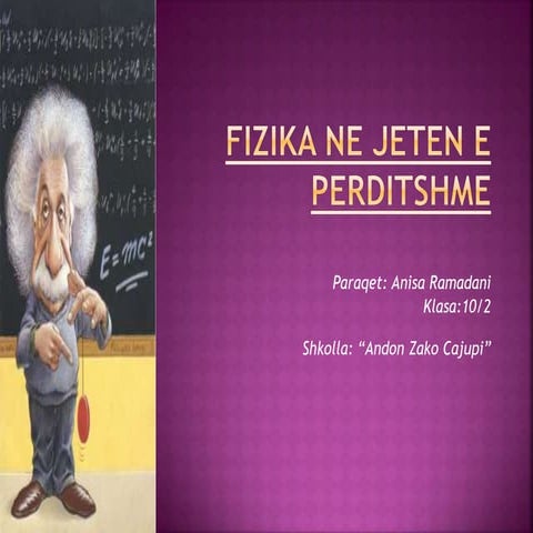 Tema:Forca dhe levizja ne jeten e perditshme | PPTX