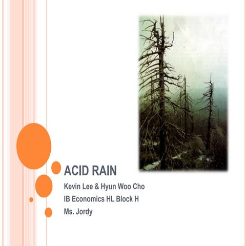Acid Rain Program | PPTX