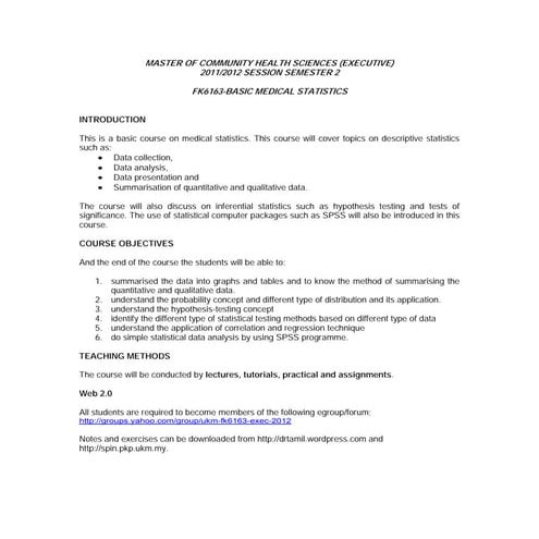 Studyguide Basic Stats 2013 | PDF