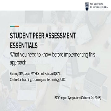 Self Assessment and Peer Assessment | PDF