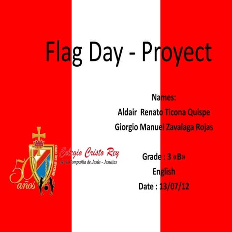 Flag day proyect | PPT
