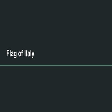 Flag of Italy.pptx