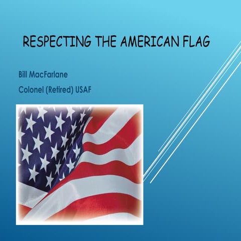 flag presentation to elementary grade kids | PPTX