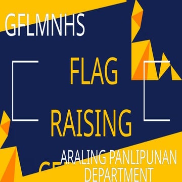 Flag Raising Ceremony.pptxcalabarzon batangas | PPT