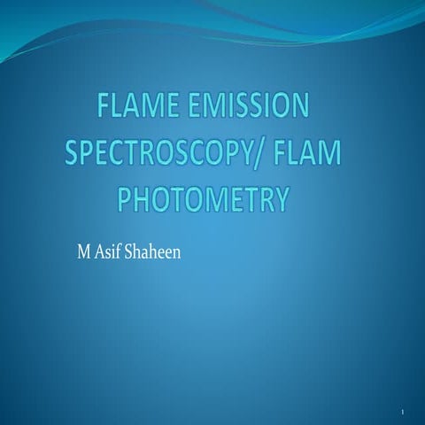 Flame photometry | PPTX