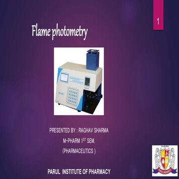 Flame Photometry | PPTX