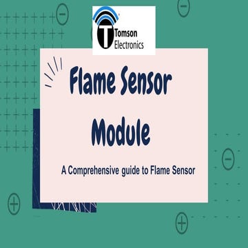 Flame Sensor Module – Infrared Fire Detection Sensor for Arduino by ...