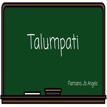 Talumpati | PDF
