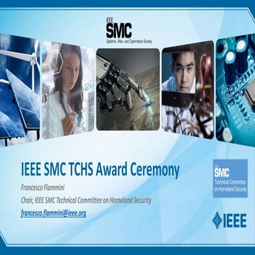 IEEE SMC TCHS Award Ceremony at IEEE CSR conference 2021 | PPT