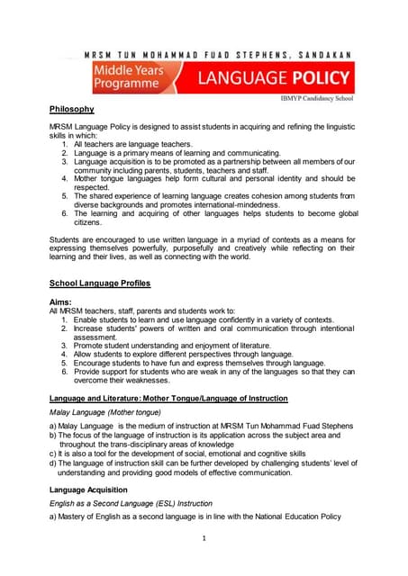 Multilingual | PPTX | Education