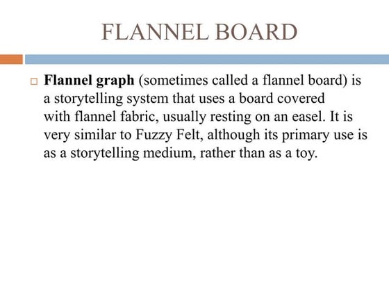 Flannel board | PPTX