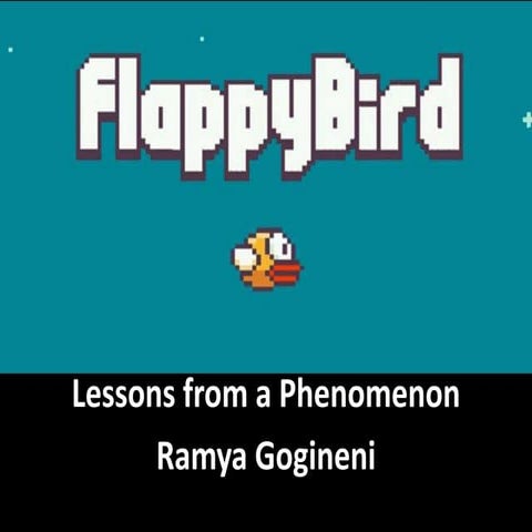 Understanding the Icarus Flight of Flappy Bird | PPTX