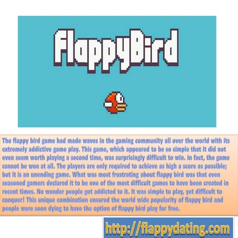 Flappy bird the game online | PPT
