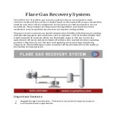 Flare gas recovery system