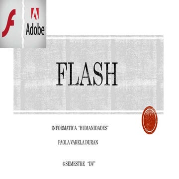 Elementos de la interfaz de flash | PPTX