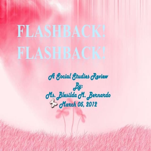 Flashback! flashback! | PPT