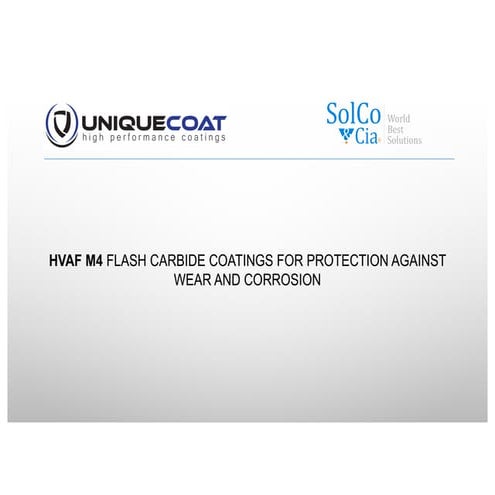 Flash carbide coatings | PDF