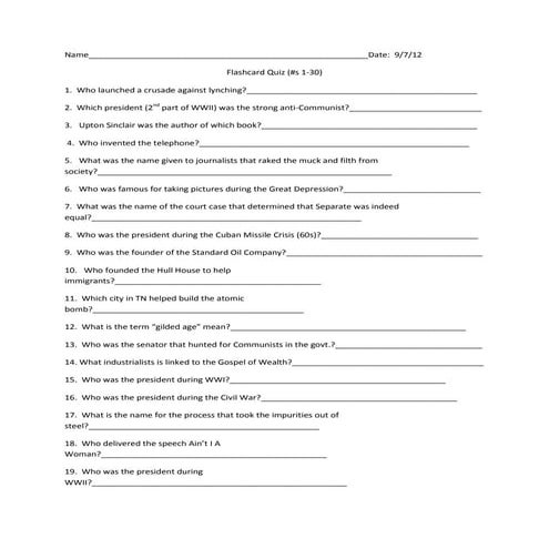 Flashcard 1 30 | DOCX