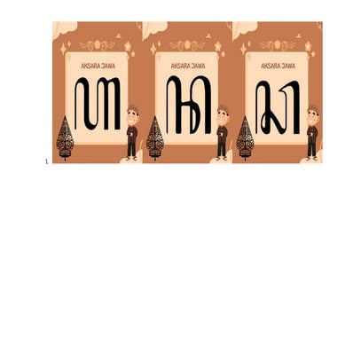 FLASHCARD AKSARA JAWA UNTUK MEMPERMUDAH ANAK MENGHAPAL AKSARA JAWA | DOCX