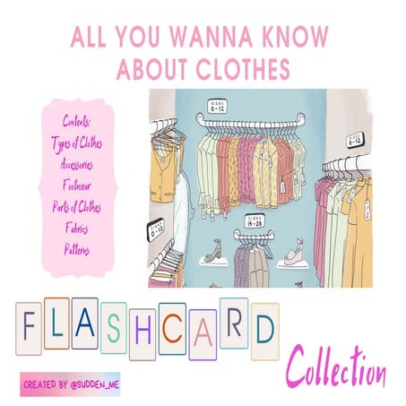 flashcard collection Clothes.pdfvdffhlli | PDF