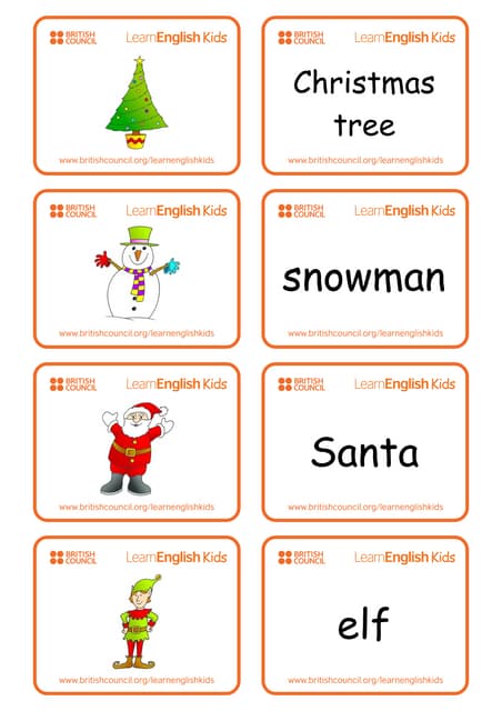 Christmas Flashcards 09 | PPT