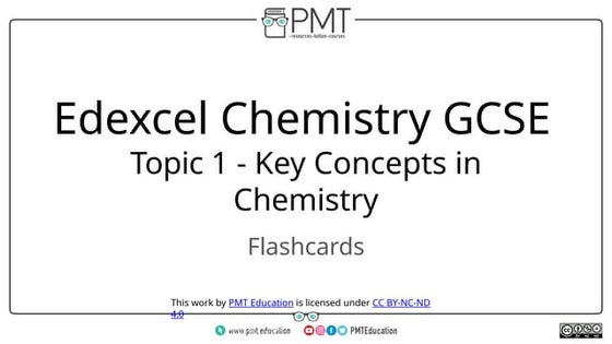 Chemistry As edexcel lecture -1 A levels | PPTX | Chemistry | Science