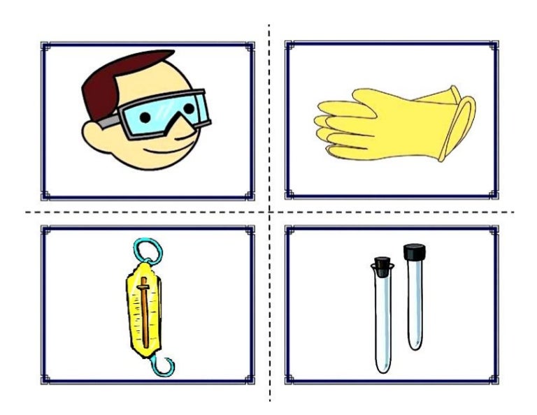 Flashcards de instrumentos de laboratorio