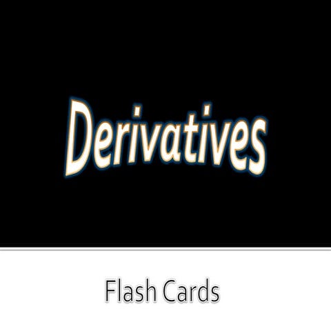 Flash cards derivative | PPT