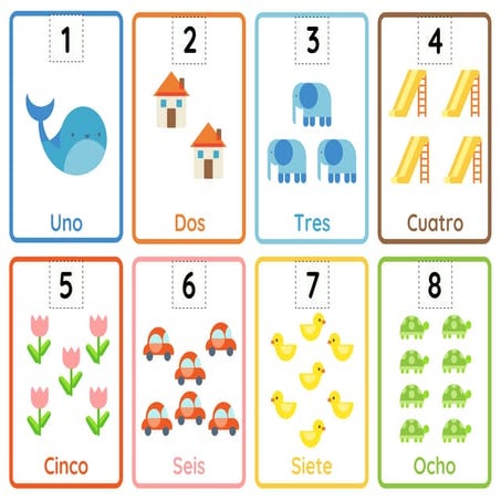Flashcards números 1-30 (1).pdf preescolar | PDF
