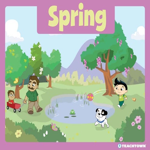 Flashcards seasons large | PDF
