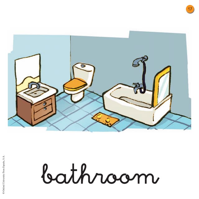 Flashcards unidad 2 | PDF | Bath and Shower | Personal Care