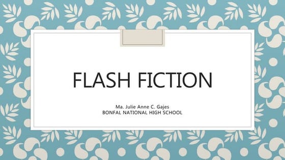 Flash Fiction.pptx