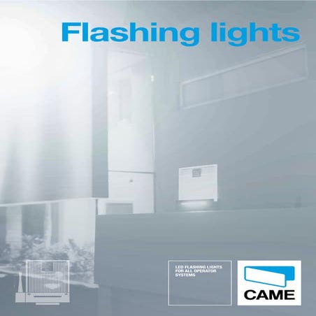 Flashing light- LED FLASHING LIGHTS FOR ALL OPERATOR SYSTEMS | PDF