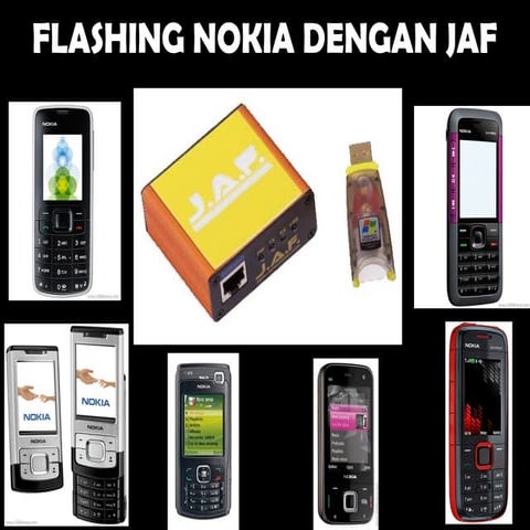 Flashing Nokia Dengan Box JAF | PPT