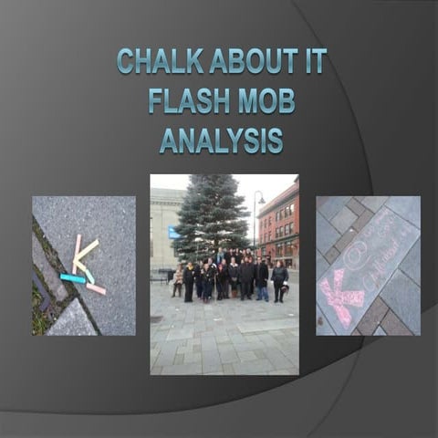 Flashmobs: Definition, Production, Structure, Storytelling | PPT