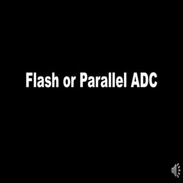Eee Flash Or Parallel Adc Pptx Computer Peripherals Computing