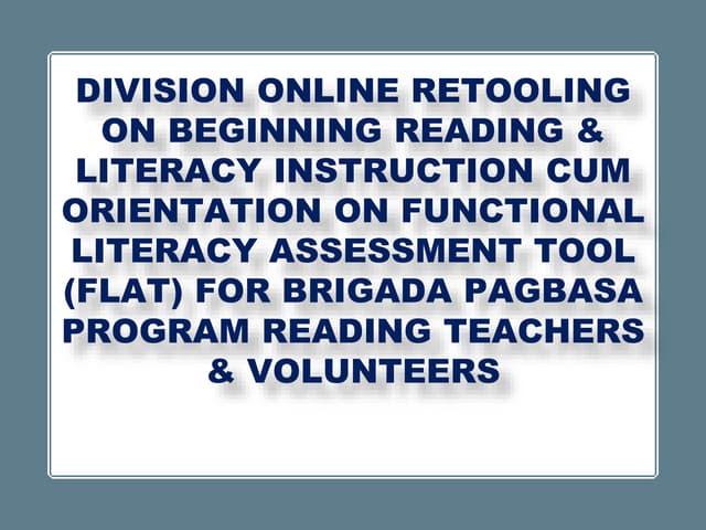 FLAT Assessment Tool.pptx
