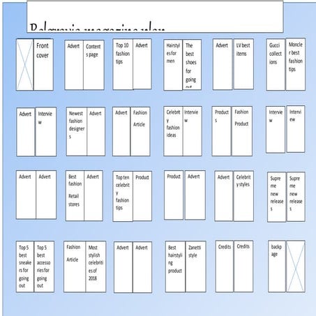 Flat pack plan | DOCX