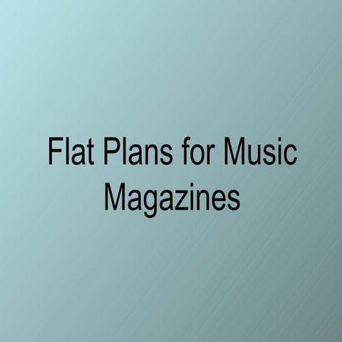 Flat plan | PPT