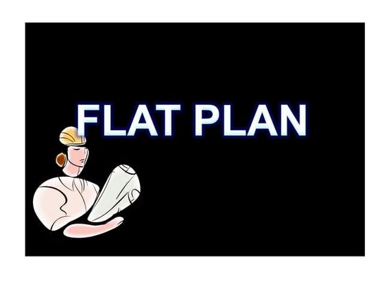 My magazine flat plan | PPT