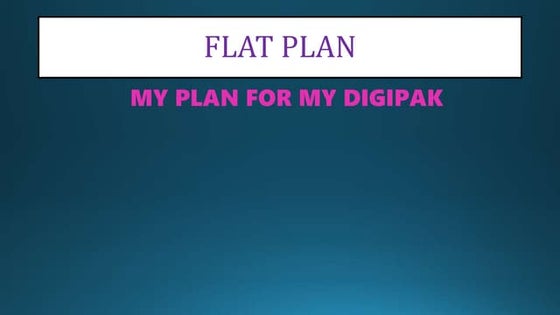 Outline intentions for products | PDF